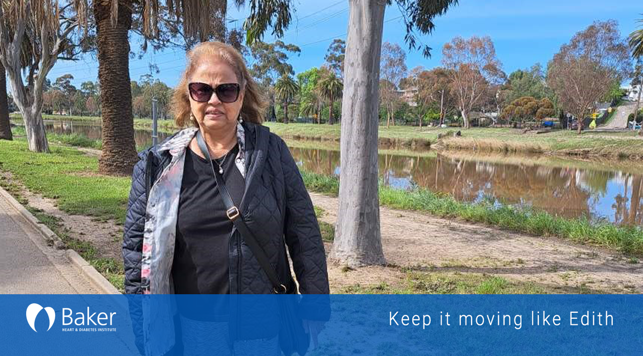 How Edith is Keeping it moving