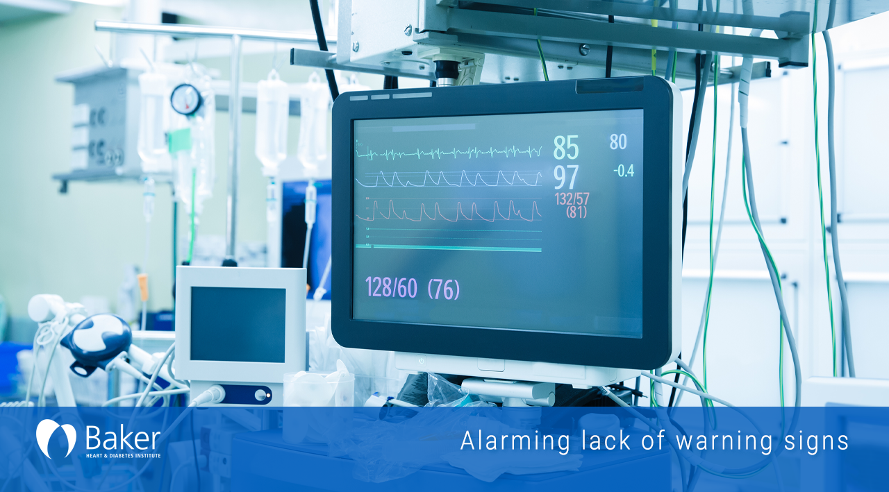 Alarming lack of sudden cardiac arrest warning signs