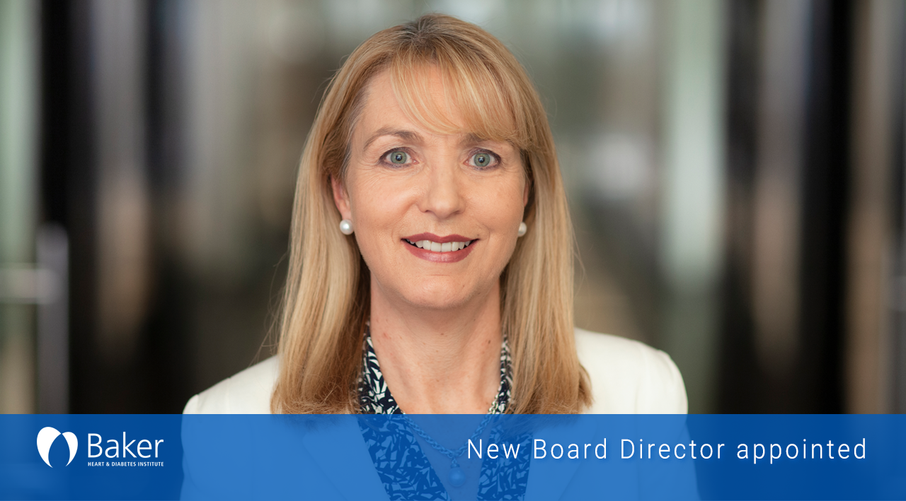 Dr Jackie Fairley appointed to Baker Institute Board